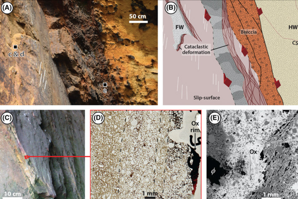 Fault surface development and fault rock juxtaposition along ...