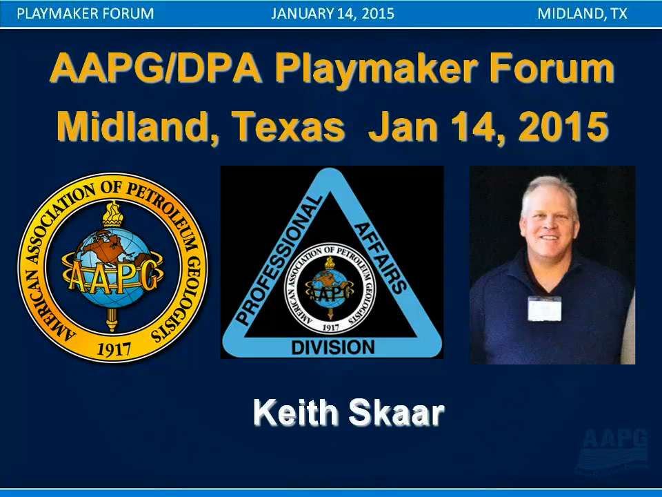 Keith Skaar - Applying Fundamentals "101" of Unconventional Shale ...